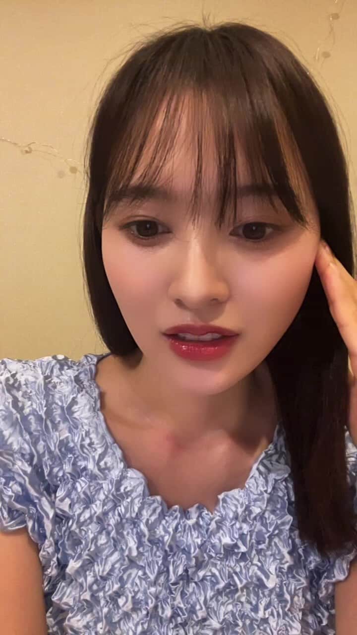 兒玉遥さんのインスタグラム動画 兒玉遥instagram 「9月5日インスタライブ♡ 質問、お悩み。 のこり22 42~ ①好き