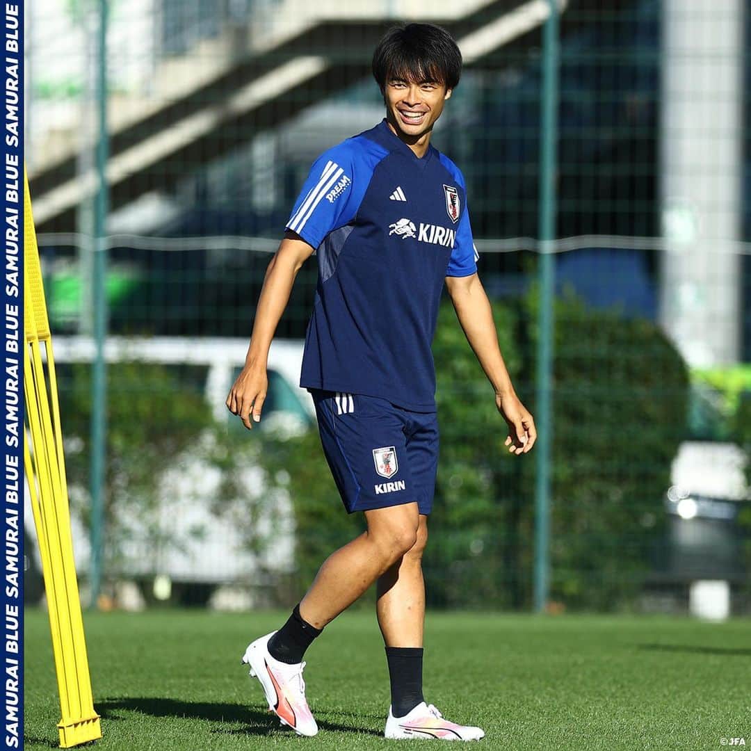 日本サッカー協会さんのインスタグラム写真 - (日本サッカー協会Instagram)「. 🔹SAMURAI BLUE🔹 【2023.9.4 Photo Report ️】 欧州遠征がスタートし ...