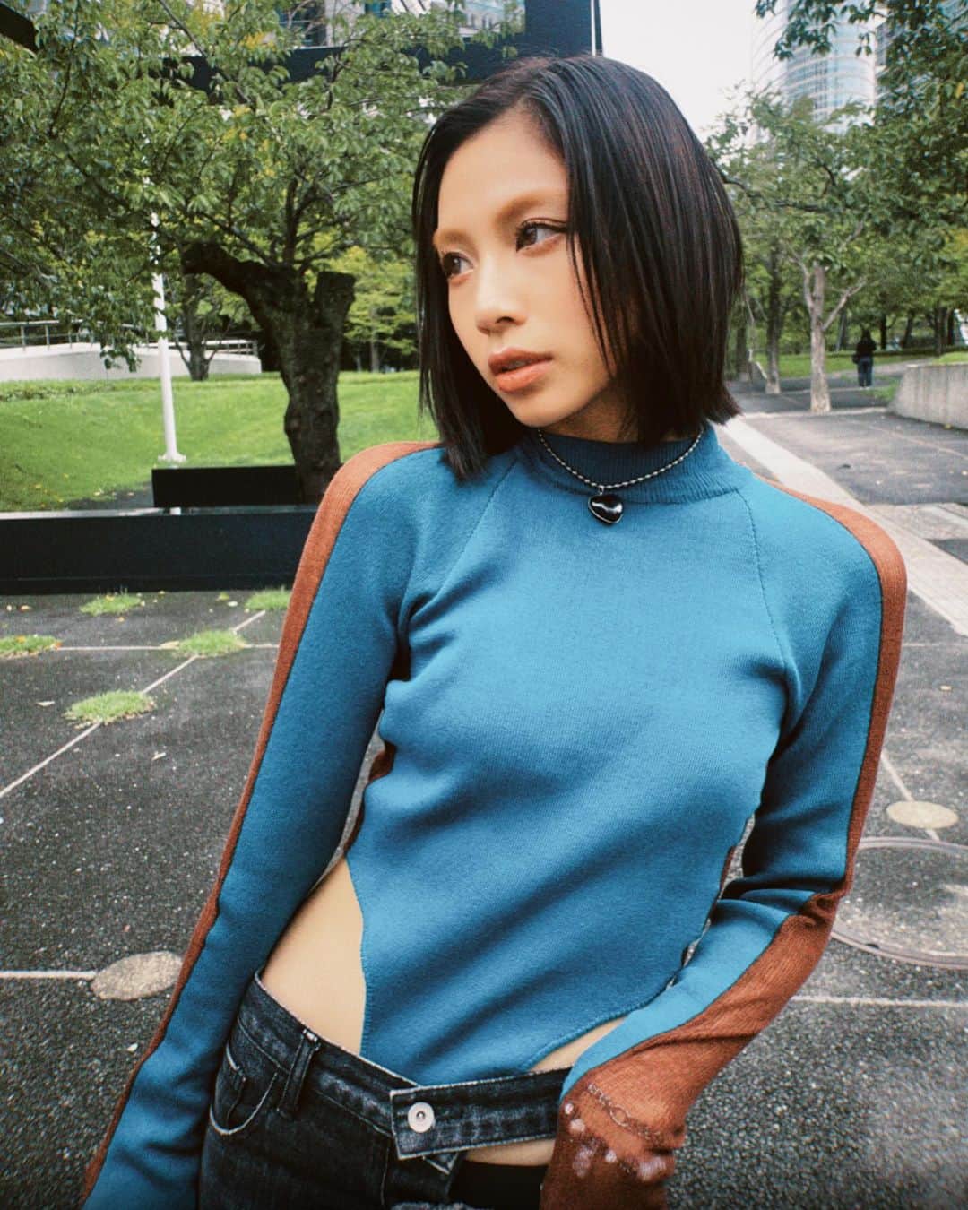 honoka さんのインスタグラム写真 - (honoka Instagram)「🩵🤎」10月4日 18時49分 - honoka_lol