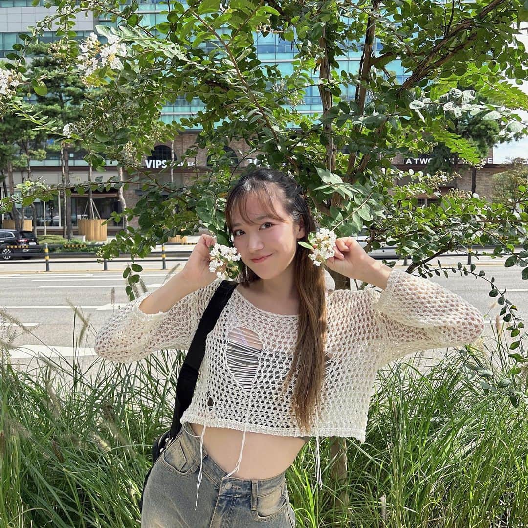 圭叶（KEYKA）さんのインスタグラム写真 - (圭叶（KEYKA）Instagram)「肌寒くなってきたから夏っぽい服装は9月までかなっ☀️ 長袖引っ張り出してくる日々です🍃」9月30日 ...