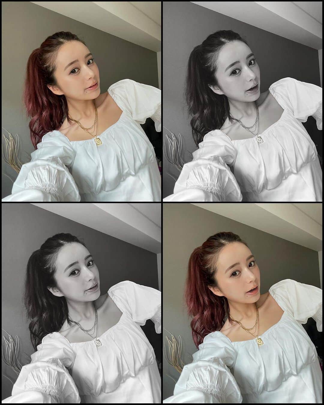 UKAさんのインスタグラム写真 - (UKAInstagram)「💋#selfie 💋💋 tiktokで流行ってて気になってた @sheglam_official ﾘｯﾌﾟﾌﾟﾗﾝﾊﾟｰ💖 ...