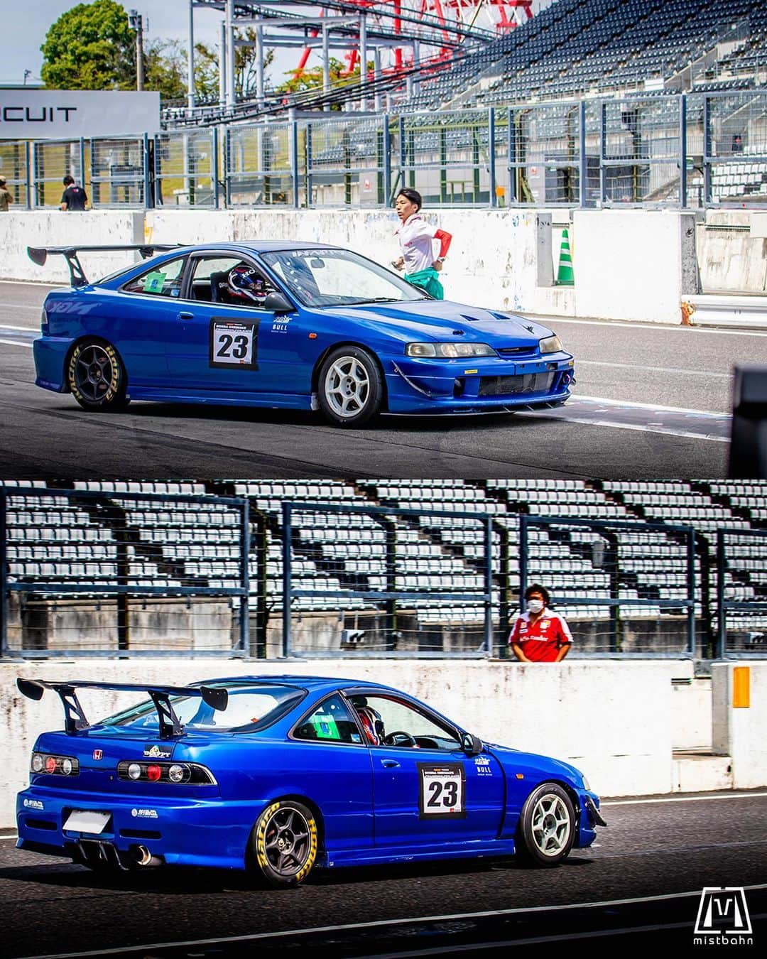 mistbahnさんのインスタグラム写真 - (mistbahnInstagram)「_ 後続ウォッシャー Honda DC2 Integra ...