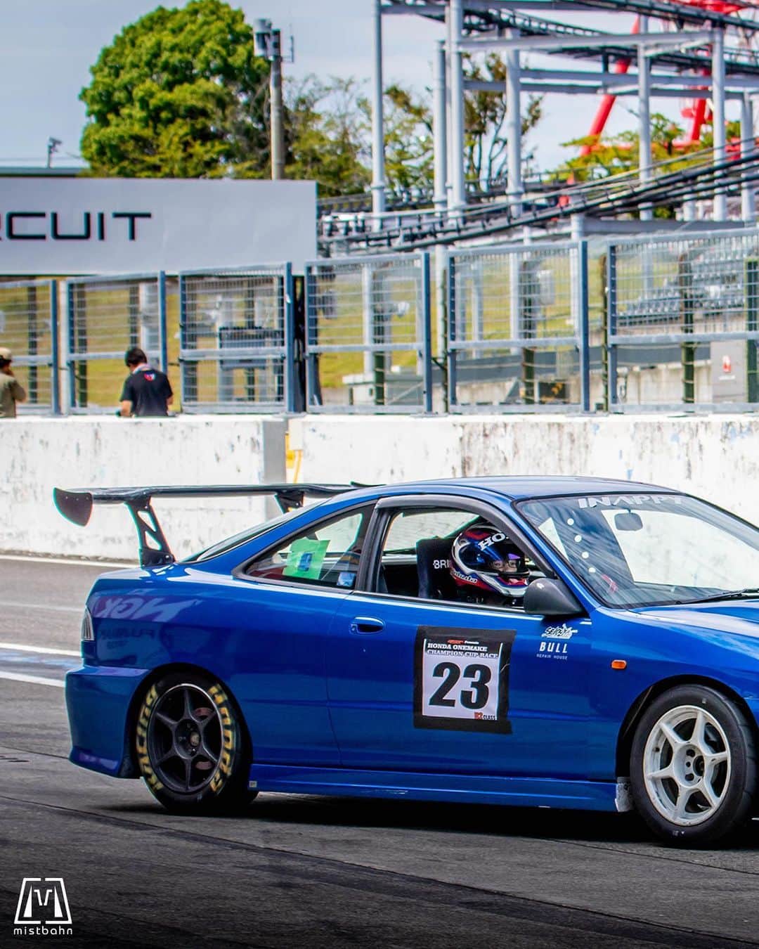 mistbahnさんのインスタグラム写真 - (mistbahnInstagram)「_ 後続ウォッシャー Honda DC2 Integra ...