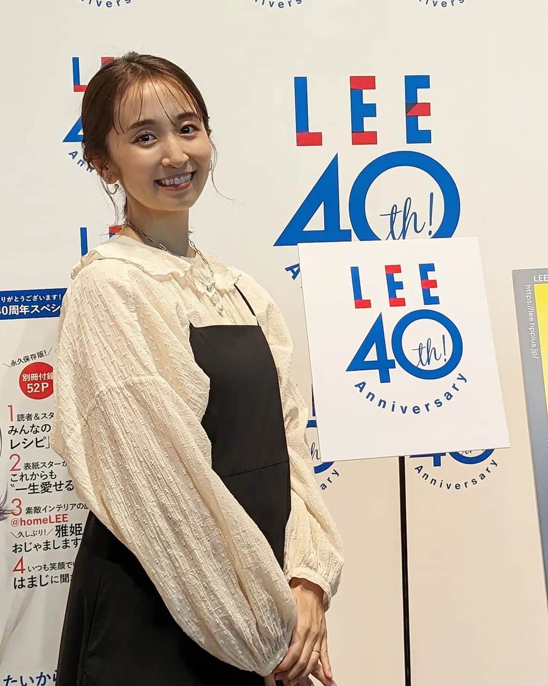 小野恵美さんのインスタグラム写真 - (小野恵美Instagram)「LEE創刊40周年記念パーティ🎉 @magazinelee 大盛況の ...