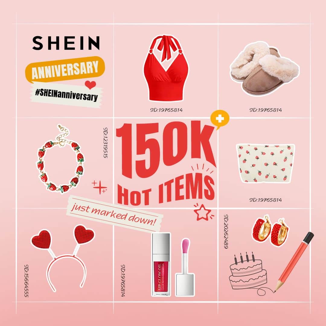 SHEINさんのインスタグラム写真 - (SHEINInstagram)「Our #SHEINanniversary sale is ...