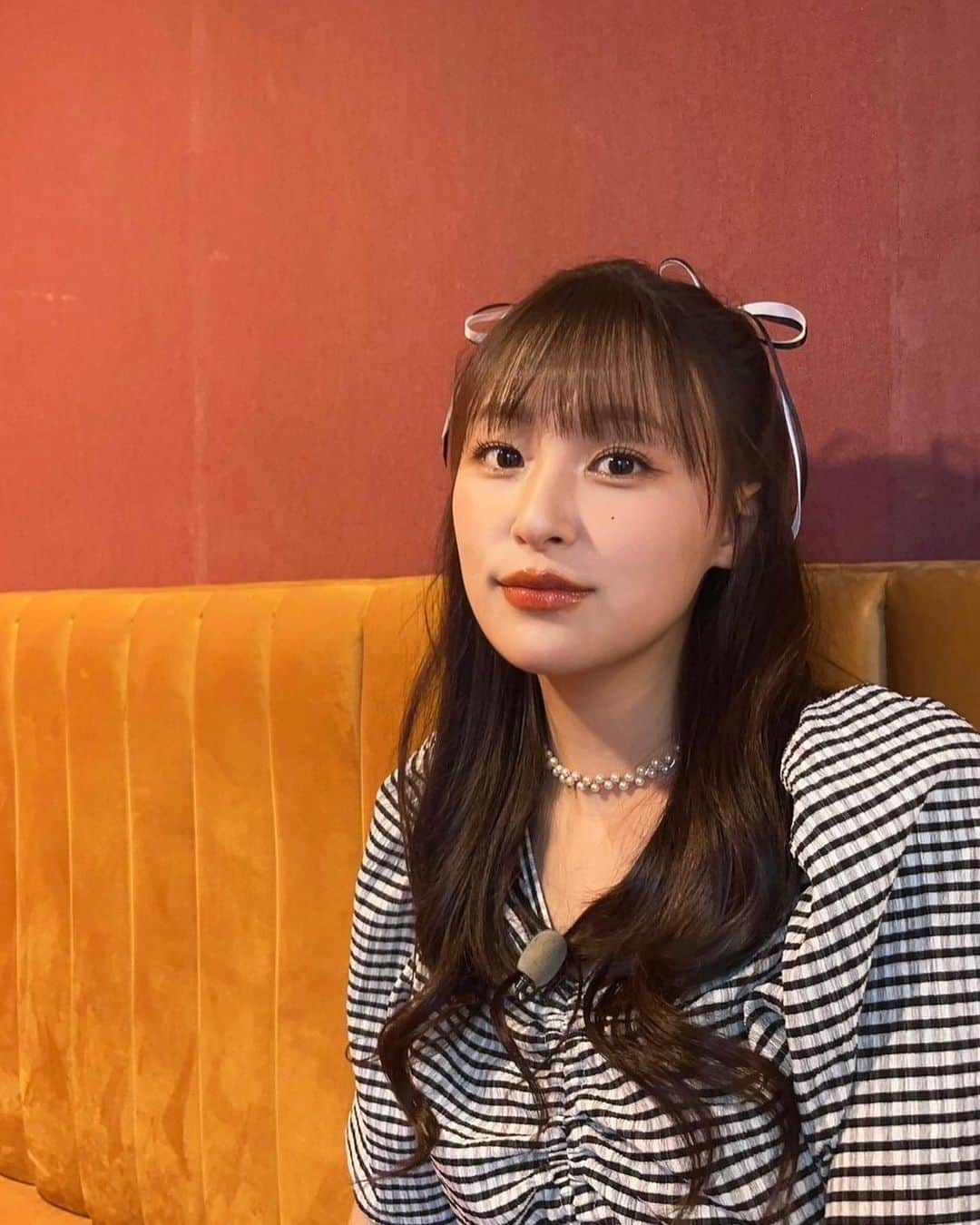 鈴木美羽さんのインスタグラム写真 鈴木美羽instagram 「韓国でtwiceモモちゃん風メイク👯 ど、どうですか、、！」10月2日