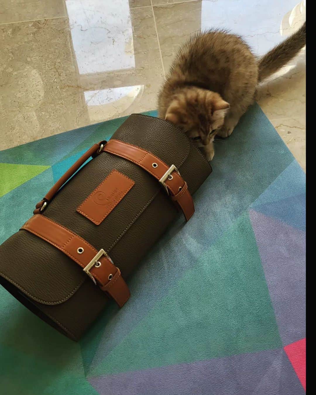 キム・ユンギョンさんのインスタグラム写真 - (キム・ユンギョンInstagram)「#스트레칭 하는동안 내 #매트마리 @mat ...