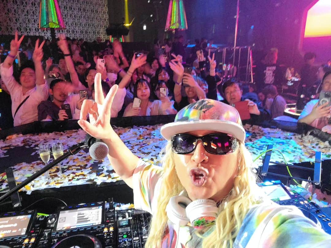 DJ KOOさんのインスタグラム写真 - (DJ KOOInstagram)「DJ Kirara DREAMY NIGHT！！ バースデーイベントでお祝いDJさせてもらいました！！ インフル ...