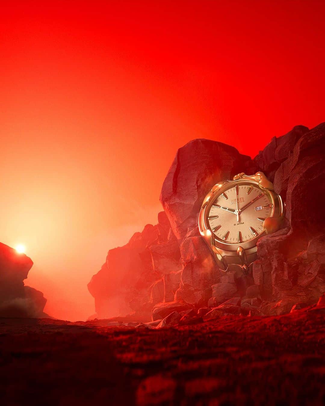 ディーゼルさんのインスタグラム写真 - (ディーゼルInstagram)「Introducing Metamorph. Discover the Vert Watch, designed ...