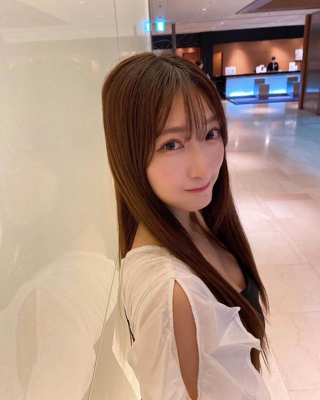 原かれんさんのインスタグラム写真 - (原かれんInstagram)「᯽ (つ﹏⊂) ︎🍴 . . . . . one-piece. / dazzlin @dazzlin_official ...