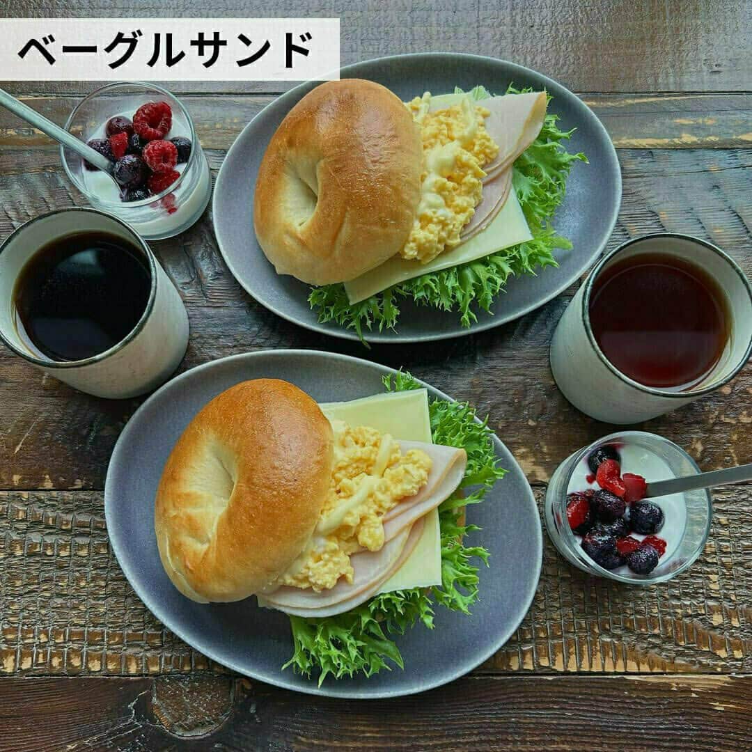 おうちごはん編集部さんのインスタグラム写真 - (おうちごはん編集部Instagram)「【#朝ごパン 5選】 おいしい朝ごはんを食べると ...