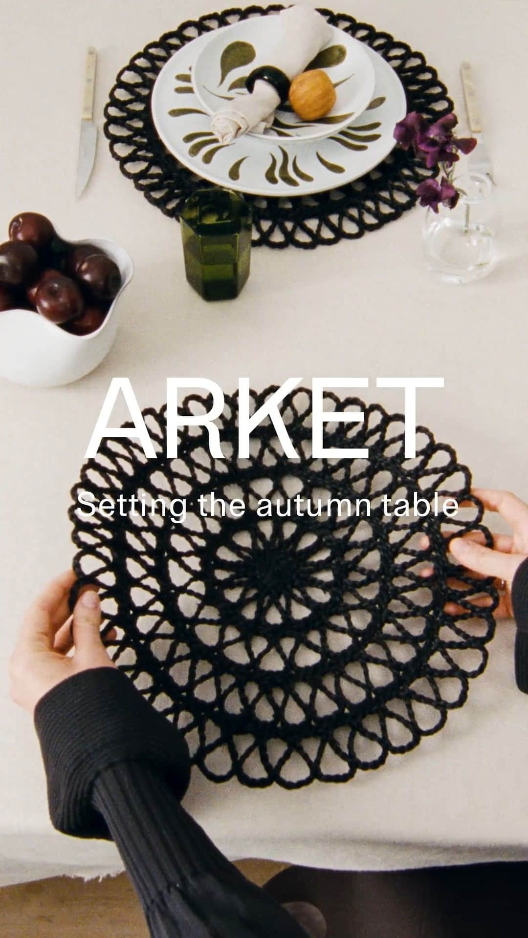 ARKETさんのインスタグラム動画 - (ARKETInstagram)「Working as a set designer and ...