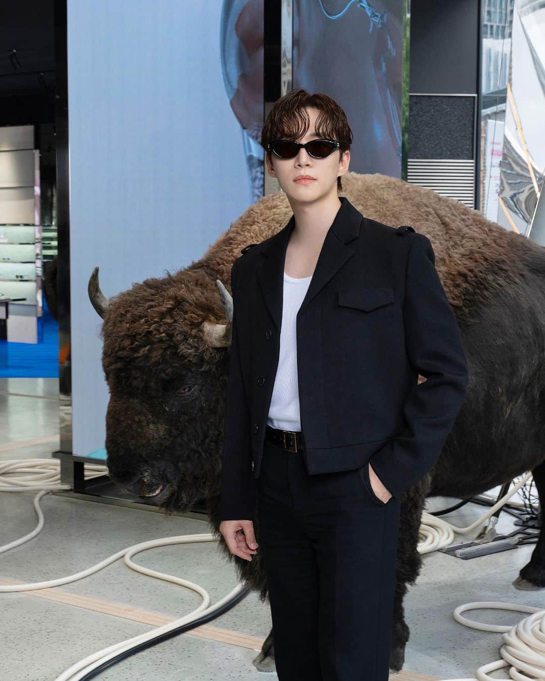 GENTLE MONSTERさんのインスタグラム写真 - (GENTLE MONSTERInstagram)「Junho, Becky ...