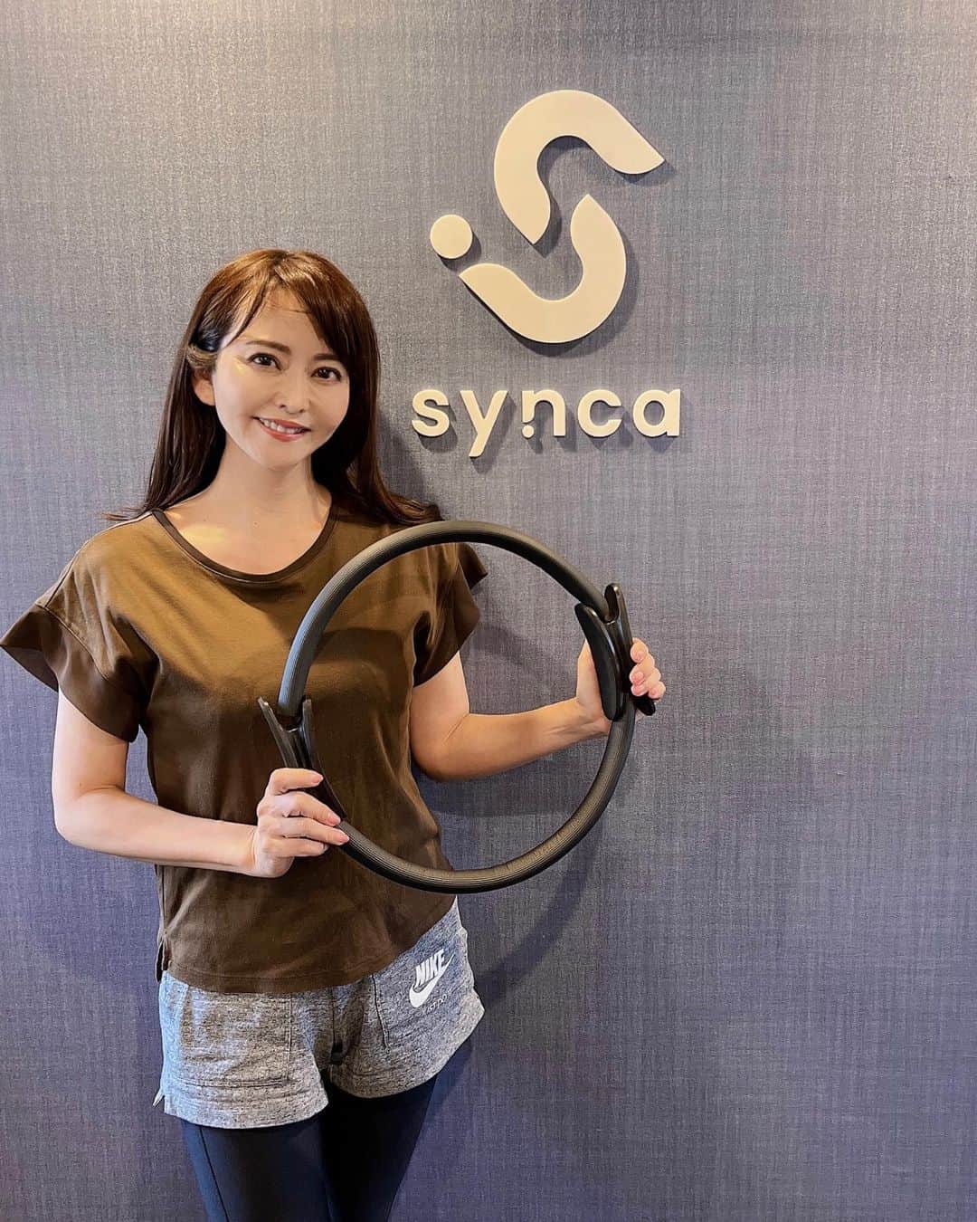 森雅子さんのインスタグラム写真 - (森雅子Instagram)「 synca gymでマシンピラティス @syncagym 前回からちょっと期間が 空いてしまいました。 藤井トレーナーと お ...
