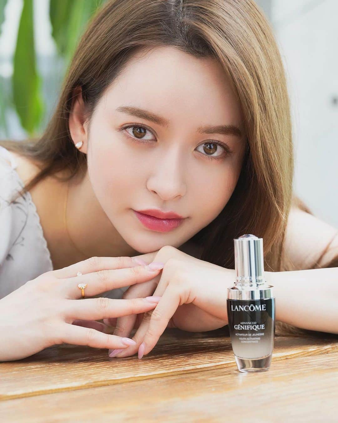 野崎萌香さんのインスタグラム写真 - (野崎萌香Instagram)「@lancomeofficial ラボツアーに行った後、 スキンケアを ...