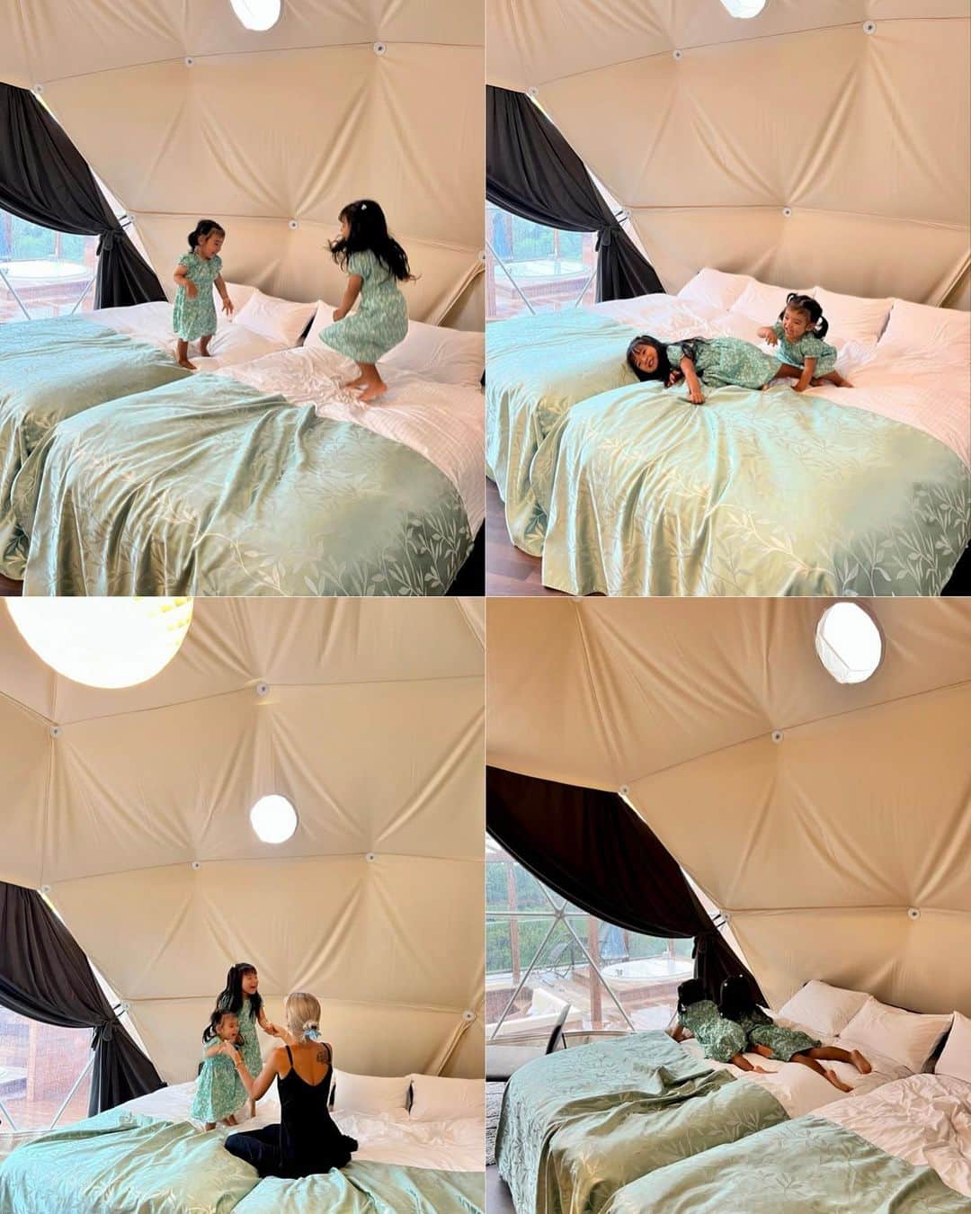 草野春香さんのインスタグラム写真 - (草野春香Instagram)「. 📍 𝘎𝘭𝘢𝘮𝘱𝘪𝘯𝘨 𝘙𝘦𝘴𝘰𝘳𝘵 𝘎𝘓𝘈𝘕𝘚𝘖 @glampingresortglanso また行ってきたよ〜 🏾💖 ...