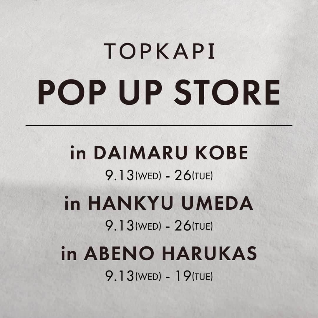 TOPKAPI / トプカピさんのインスタグラム - (TOPKAPI / トプカピ@breath_official_)