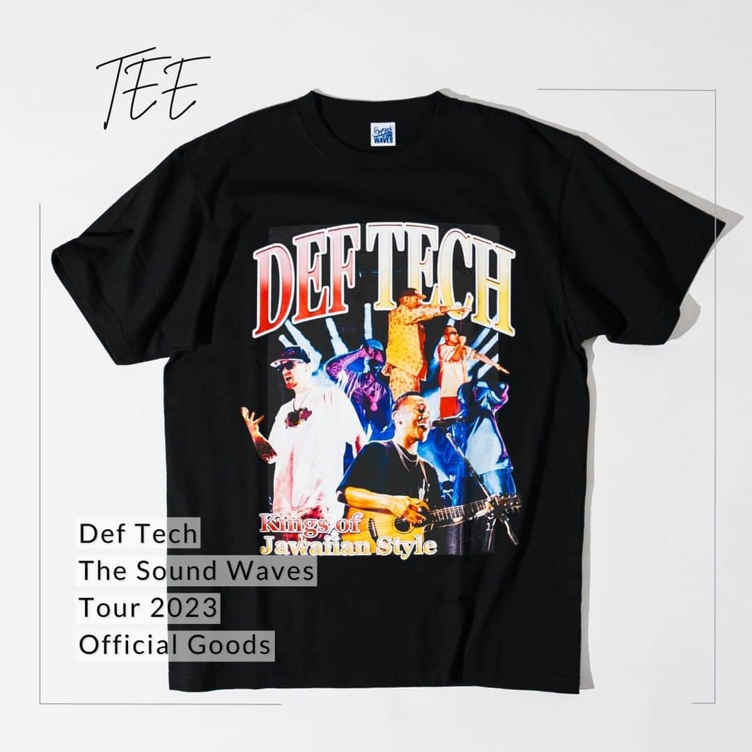 Def Techさんのインスタグラム写真 - (Def TechInstagram)「 DefTech Tour Goods 公開 #DefTech The Sound Waves Tour ...