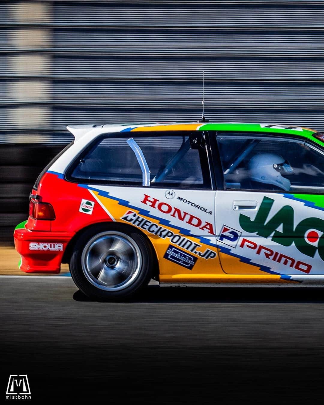 mistbahnさんのインスタグラム写真 - (mistbahnInstagram)「_ WHARP RACING 瞬間移動 Honda EF9 CIVIC SiR _ 🚗: @cbc ...