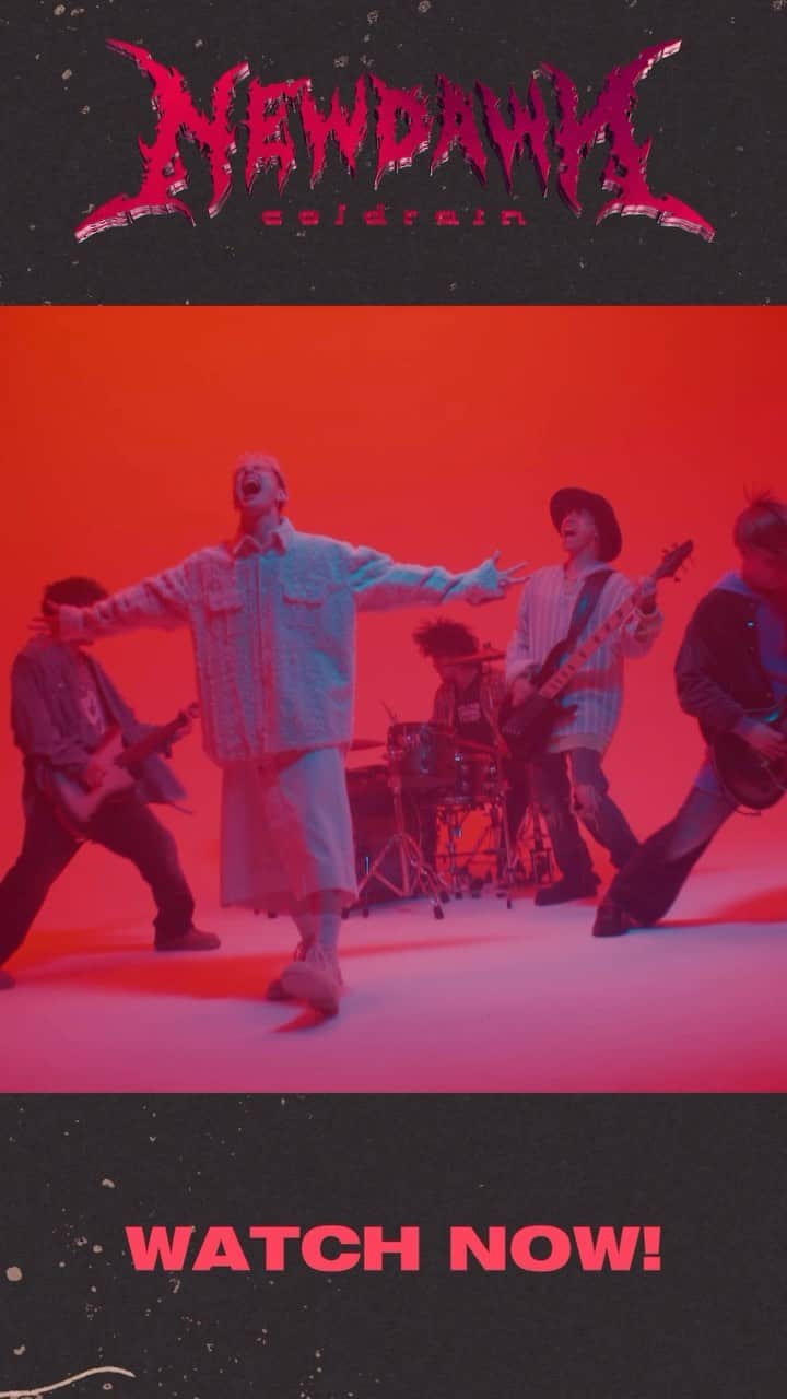 coldrainさんのインスタグラム動画 - (coldrainInstagram)「📹NEW VIDEO📹 お待たせしました！！ 最新シングル “NEW DAWN" ついにMusic ...