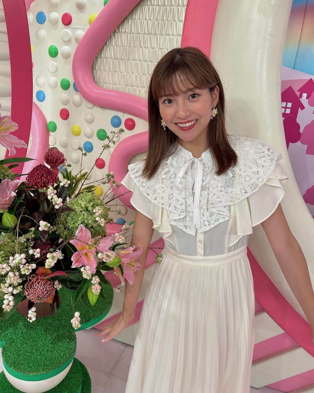 後藤楽々さんのインスタグラム写真 - (後藤楽々Instagram)「Oha!4の衣装たちです！☀️ 明日、そして月曜日も Oha!4放送休止日です🙇‍♀️ 私は大好きなあの場所へ、、、🤭 ...