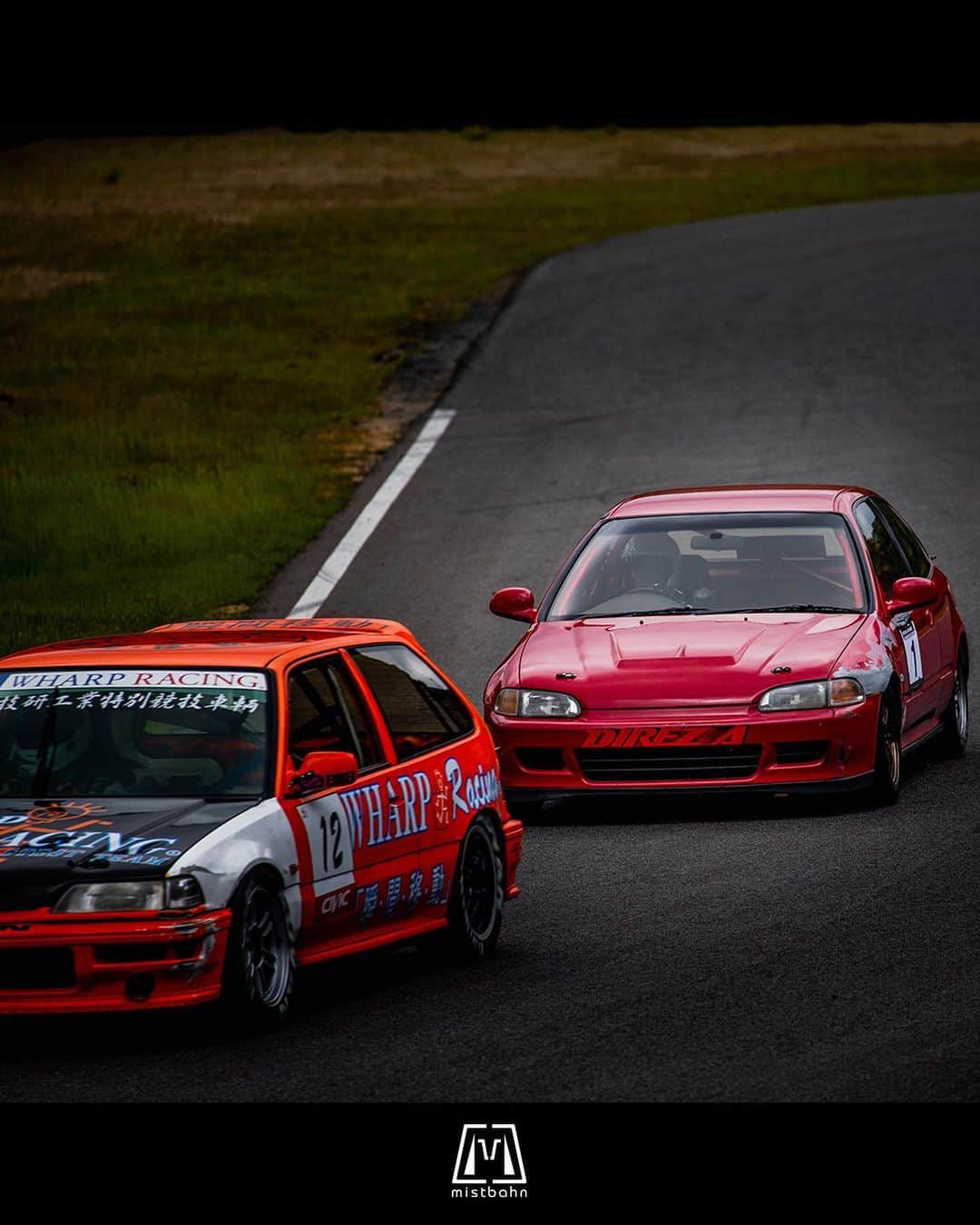 mistbahnさんのインスタグラム写真 - (mistbahnInstagram)「_ WHARP RACING ACROSS Honda ...