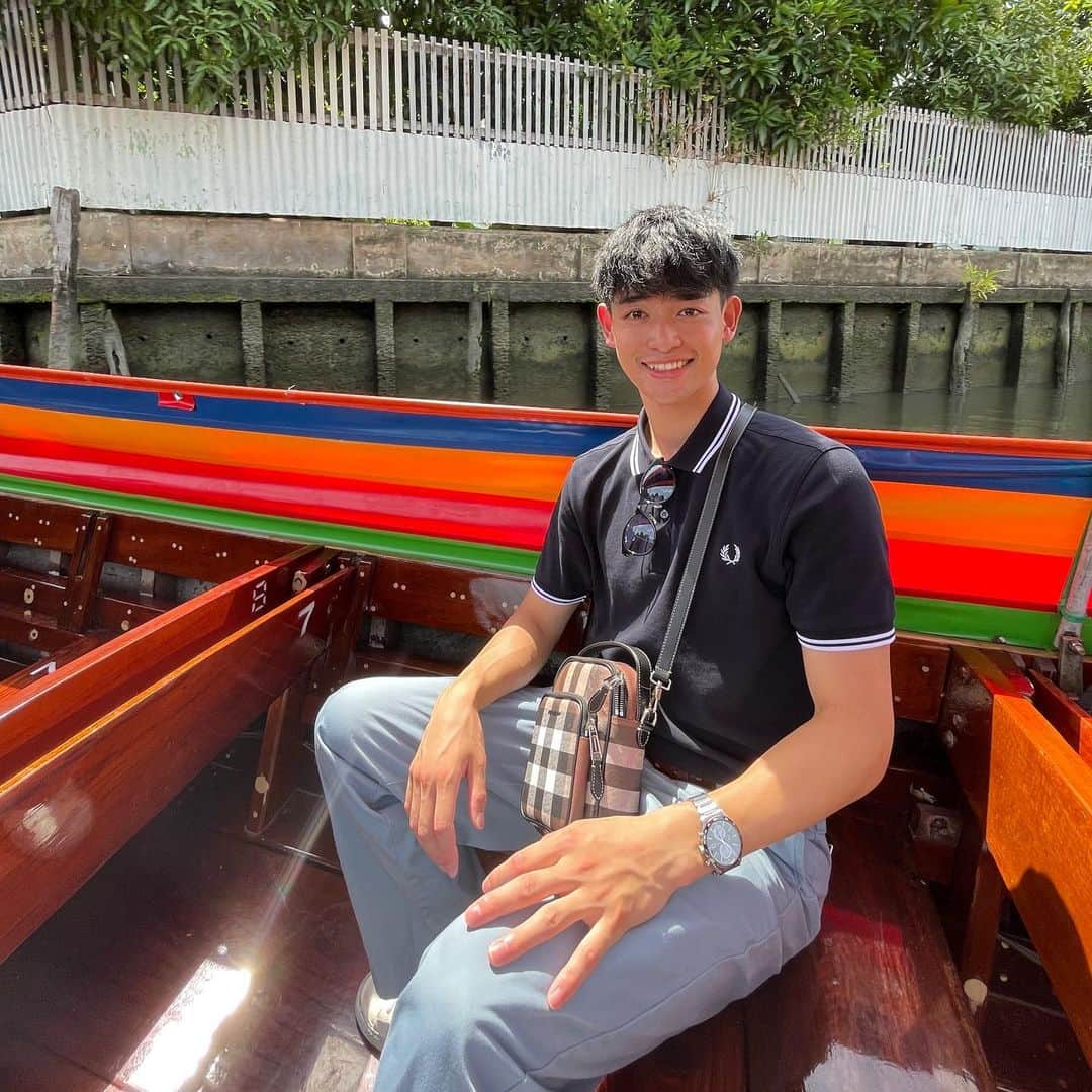 TBSアナウンサー公式さんのインスタグラム写真 - (TBSアナウンサー公式Instagram)「古田敬郷です！ . 初めての海外旅行🇹🇭 . 23回目の夏に初めて海外に行きました。”微笑みの ...