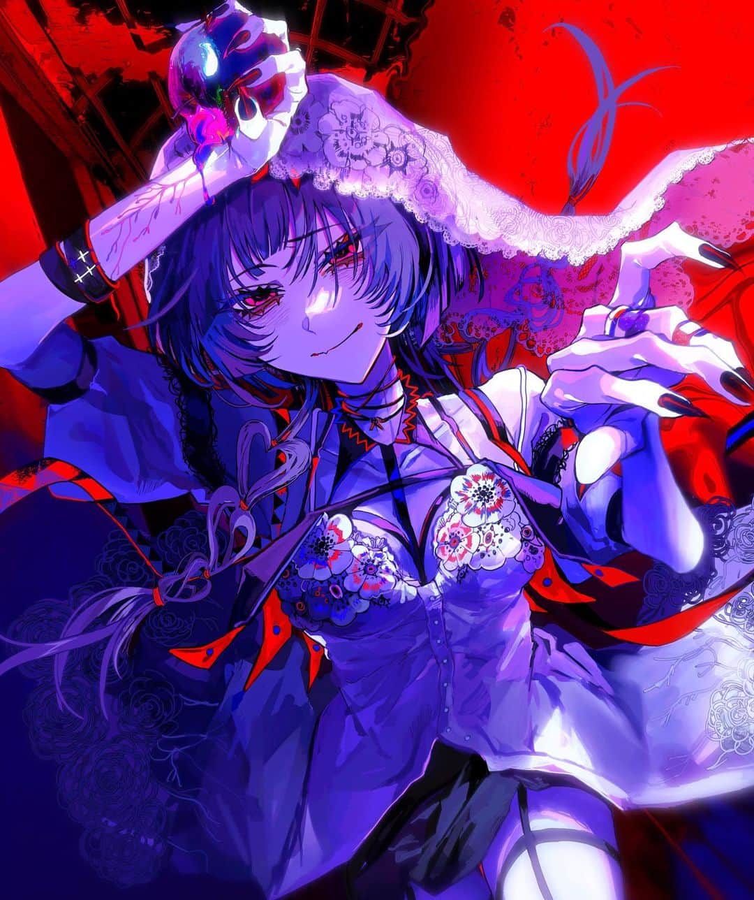 くろうめさんのインスタグラム写真 - (くろうめInstagram)「【初音ミク】やっちゃったわね【syudou】 動画とイラスト担当させて ...