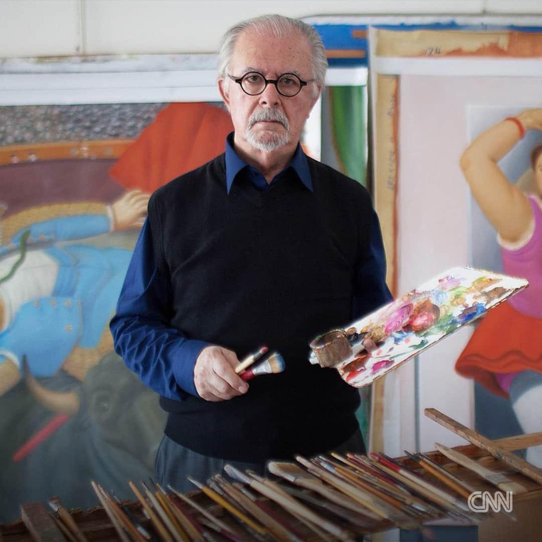 CNNさんのインスタグラム写真 - (CNNInstagram)「Renowned Colombian artist Fernando ...