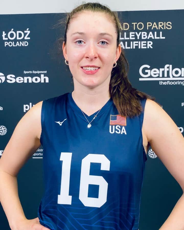 USA Volleyballさんのインスタグラム写真 - (USA VolleyballInstagram)「DANA RETTKE 🇺🇸 ...