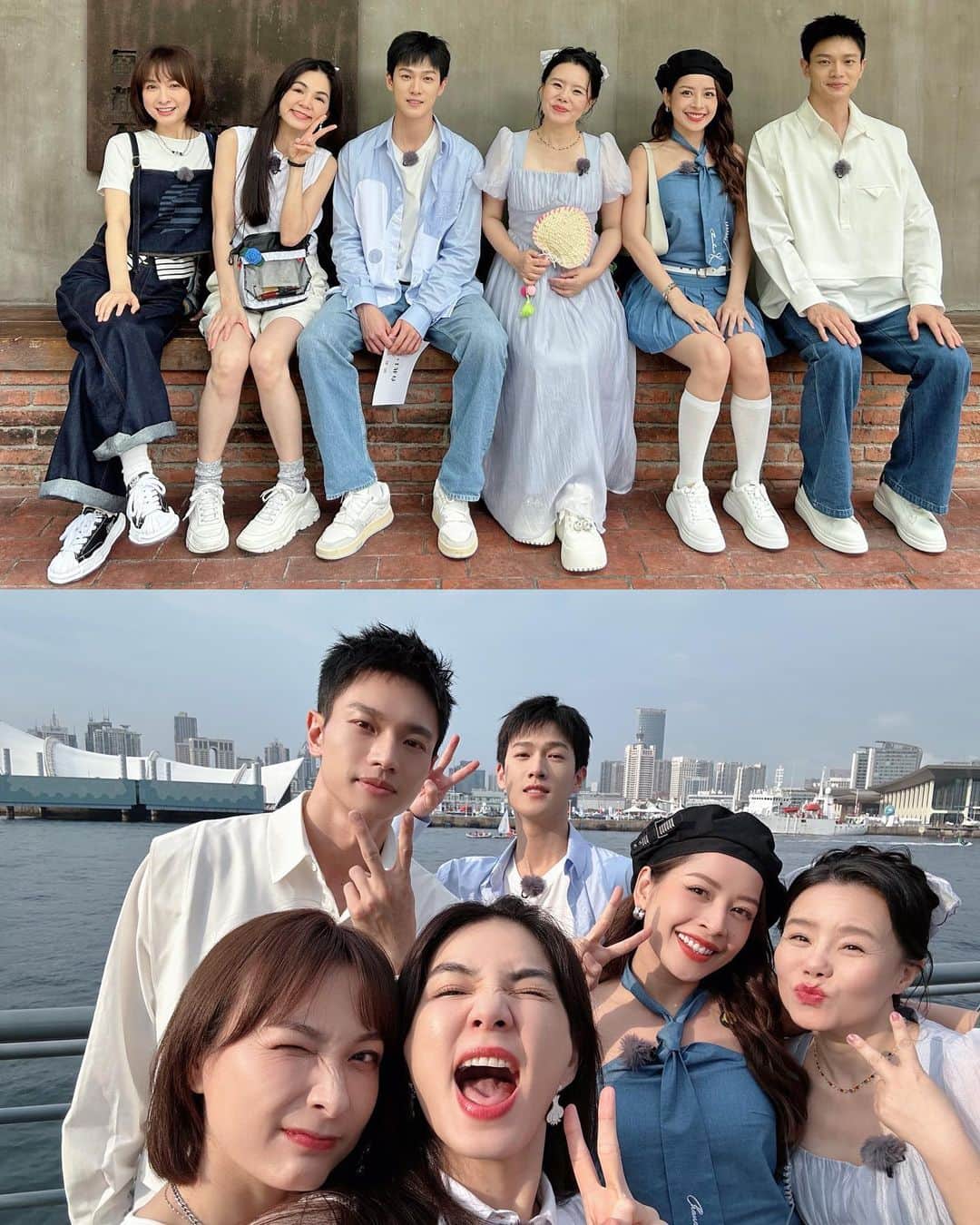 Chi Puさんのインスタグラム写真 - (Chi PuInstagram)「💙🤍💙🤍 #adeliciousguess」9月17日 16時 ...