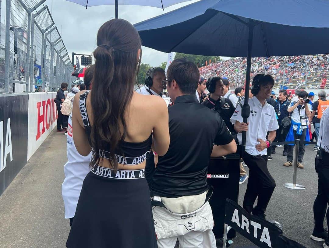 沢すみれさんのインスタグラム写真 - (沢すみれInstagram)「『#SUPERGT Rd.6 SUGO GT 300km RACE』 ARTAへの応援をありがとうございました📣 ...