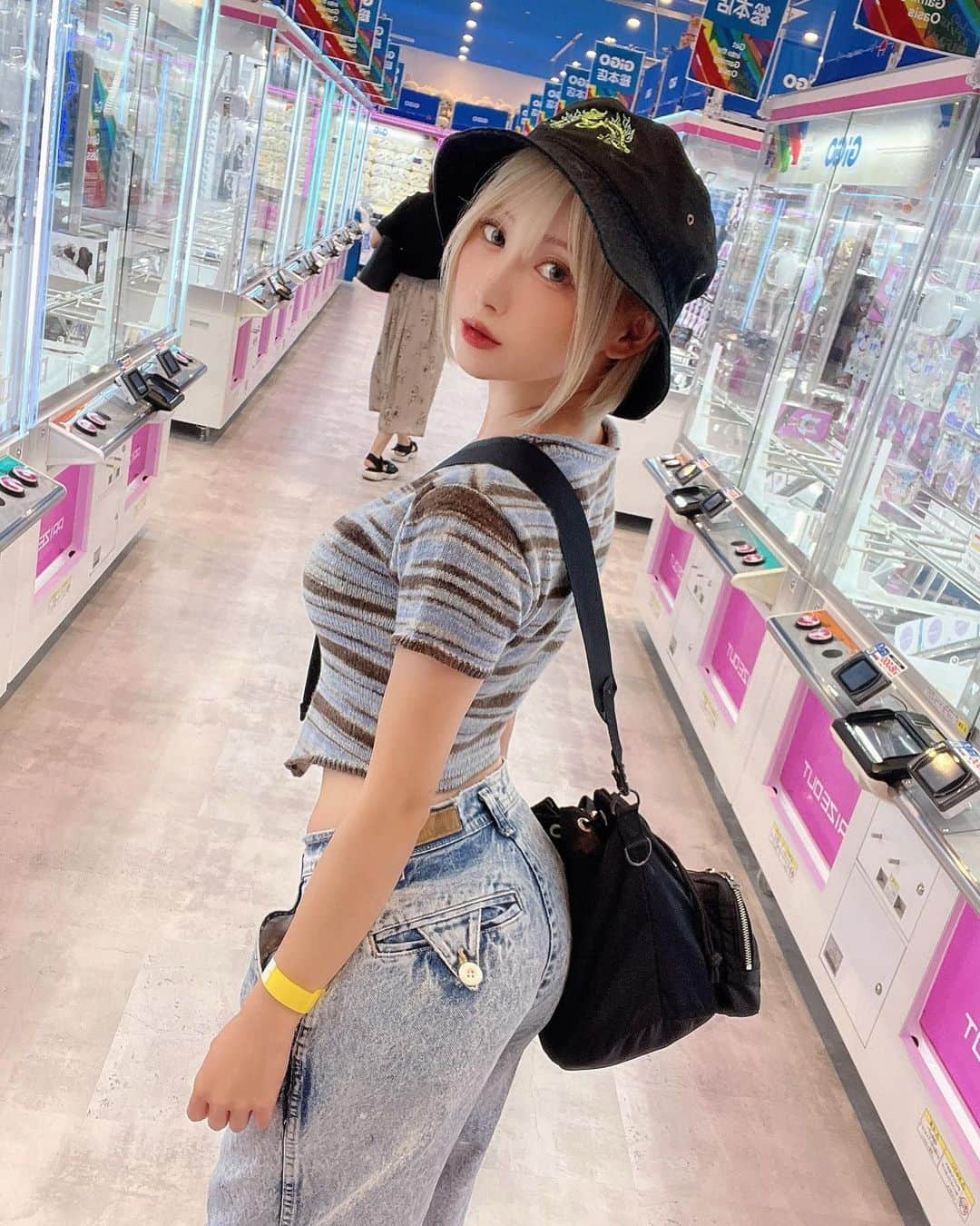 篠崎こころさんのインスタグラム写真 - (篠崎こころInstagram)「👾🤍 #GIGO総本店」9月18日 21時52分 - kokoro777pp