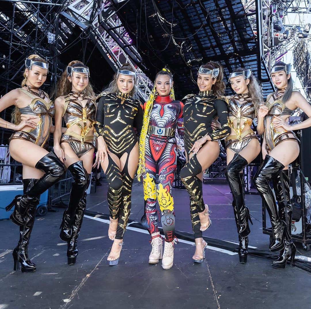 CYBERJAPAN Staffさんのインスタグラム写真 - (CYBERJAPAN StaffInstagram)「Thank you Ultra Japan 2023 team 🩷 今年も ...