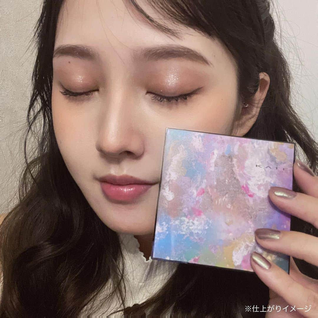 鹿の間さんのインスタグラム写真 鹿の間instagram 「♥️👾 ひらめきモーヴ中華メイク ᴗ 秋にぴったりなスモーキー