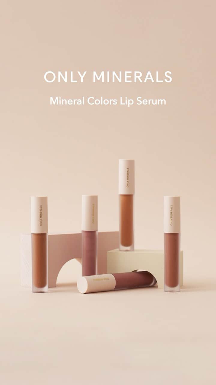 オンリーミネラルさんのインスタグラム動画 - (オンリーミネラルInstagram)「𝗡𝗘𝗪 & 𝗟𝗜𝗠𝗜𝗧𝗘𝗗 𝗜𝗧𝗘𝗠 ミネラルカラーズ リップセラム 美容液成分にミネラルパウダーを ...