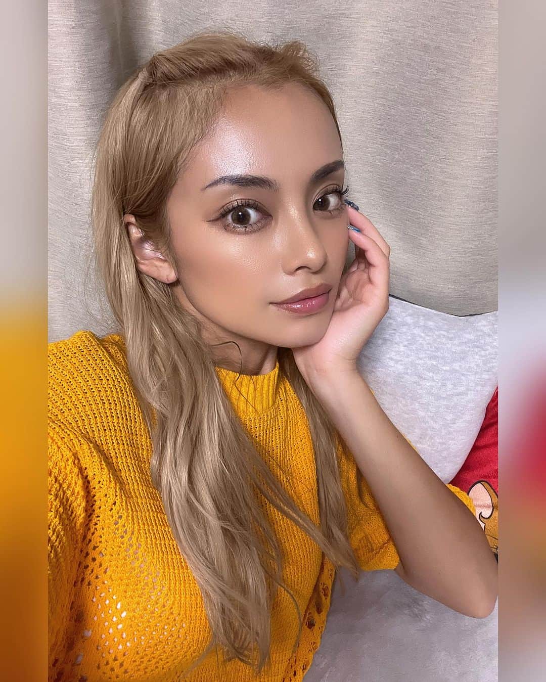 Sho Noさんのインスタグラム写真 Sho Noinstagram 「クルトワの奥さんのようになりたくて髪の毛ブロンドカラーにして