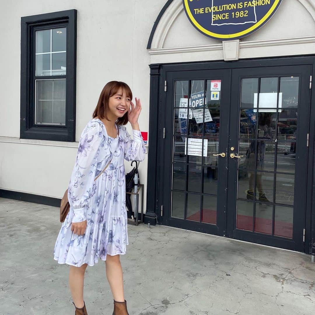 浜崎香帆さんのインスタグラム写真 - (浜崎香帆Instagram)「----- WILLSELECTION × SEIRA JONISHI コラボワンピース♡ じょにー @seira ...