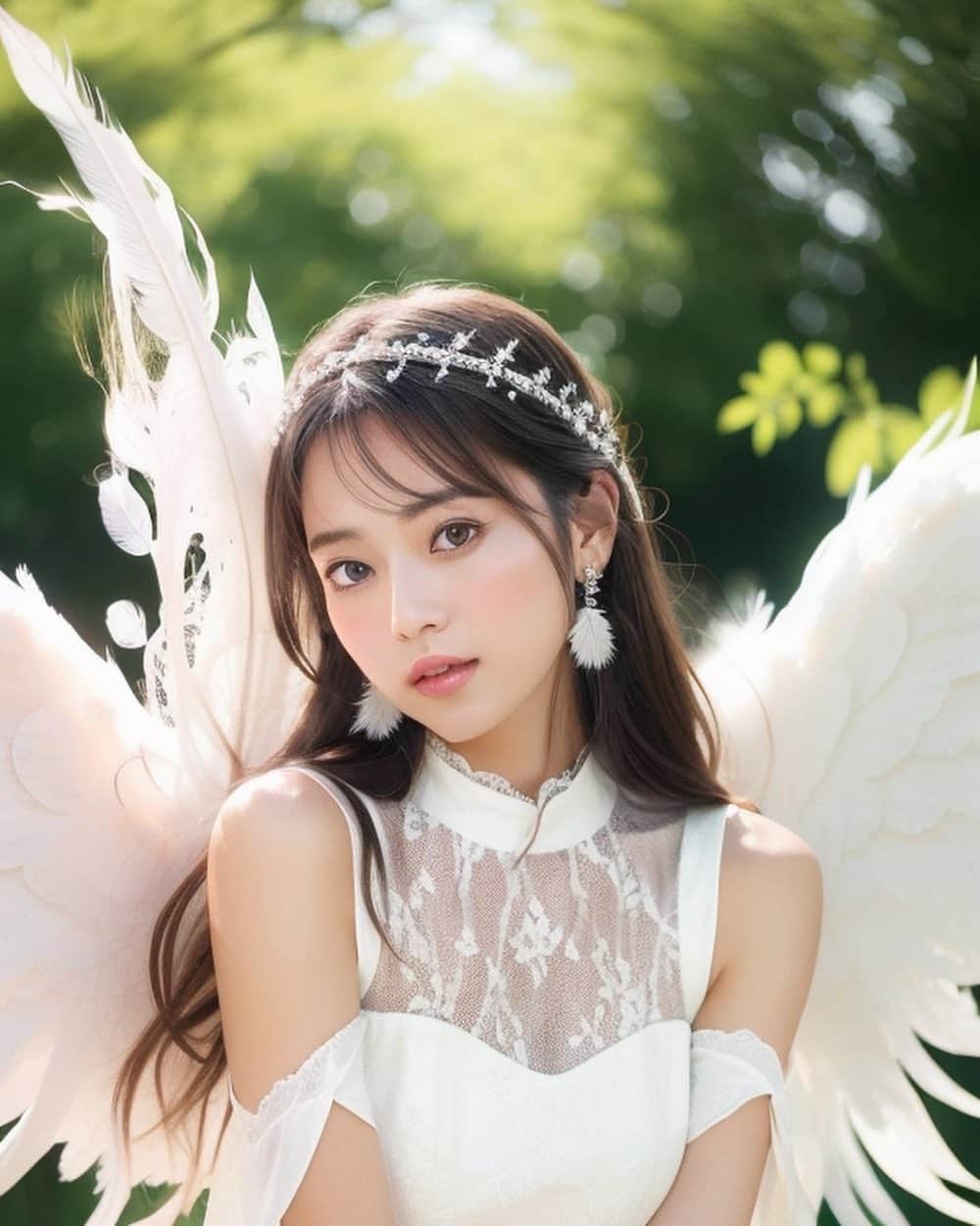 みさきさんのインスタグラム写真 - (みさきInstagram)「SimejiのAIでスポットライトやってみました🫧 自分の写真を20枚くらいアップロードして 作るんですが、、すごい⋆⸜💡⸝⋆ ...