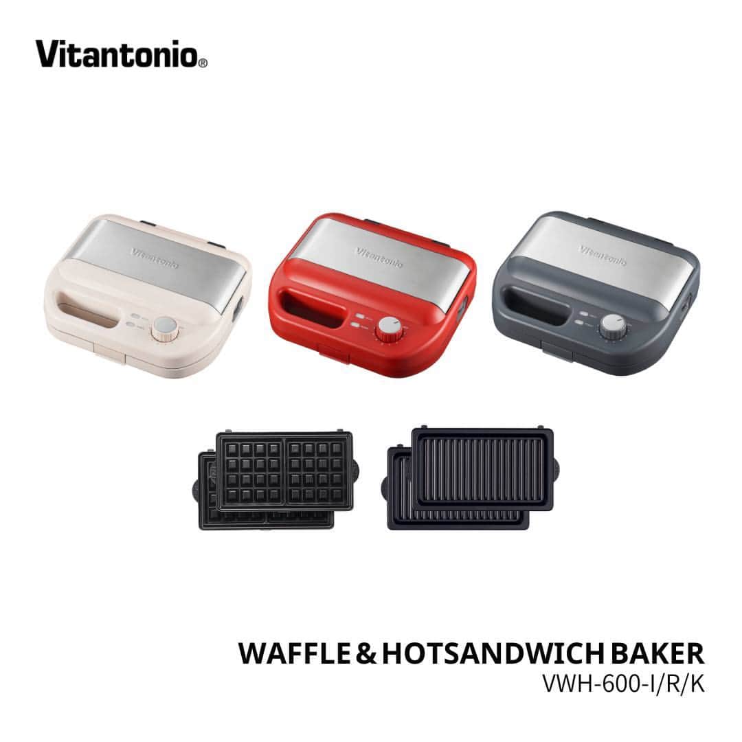 Vitantonioさんのインスタグラム写真 - (VitantonioInstagram)「【recipe】たっぷりきのことベーコンのキッシュ（ワッフル＆ホットサンドベーカー＋タルトレット ...