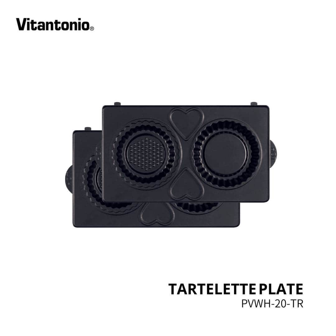 Vitantonioさんのインスタグラム写真 - (VitantonioInstagram)「【recipe】たっぷりきのことベーコンのキッシュ（ワッフル＆ホットサンドベーカー＋タルトレット ...