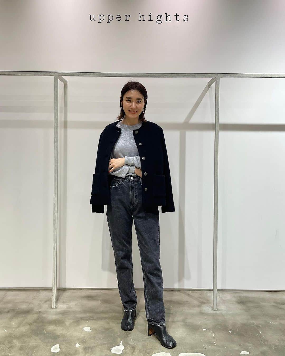 upper hights OFFICIALさんのインスタグラム写真 - (upper hights OFFICIALInstagram)「LIVE STYLING 本日は、ゲストにエディター ...