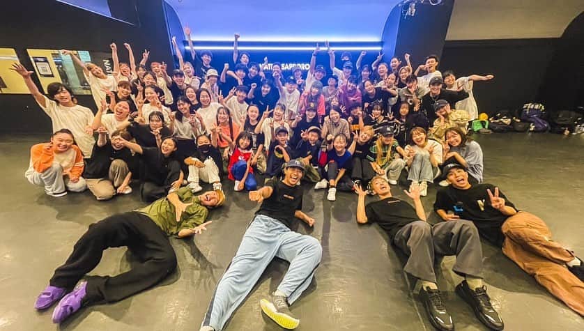 s**t kingzさんのインスタグラム写真 - (s**t kingzInstagram)「【🕺WS 】 Workshop北海道公演 写真1枚目 入門クラス TRASH TALK feat ...