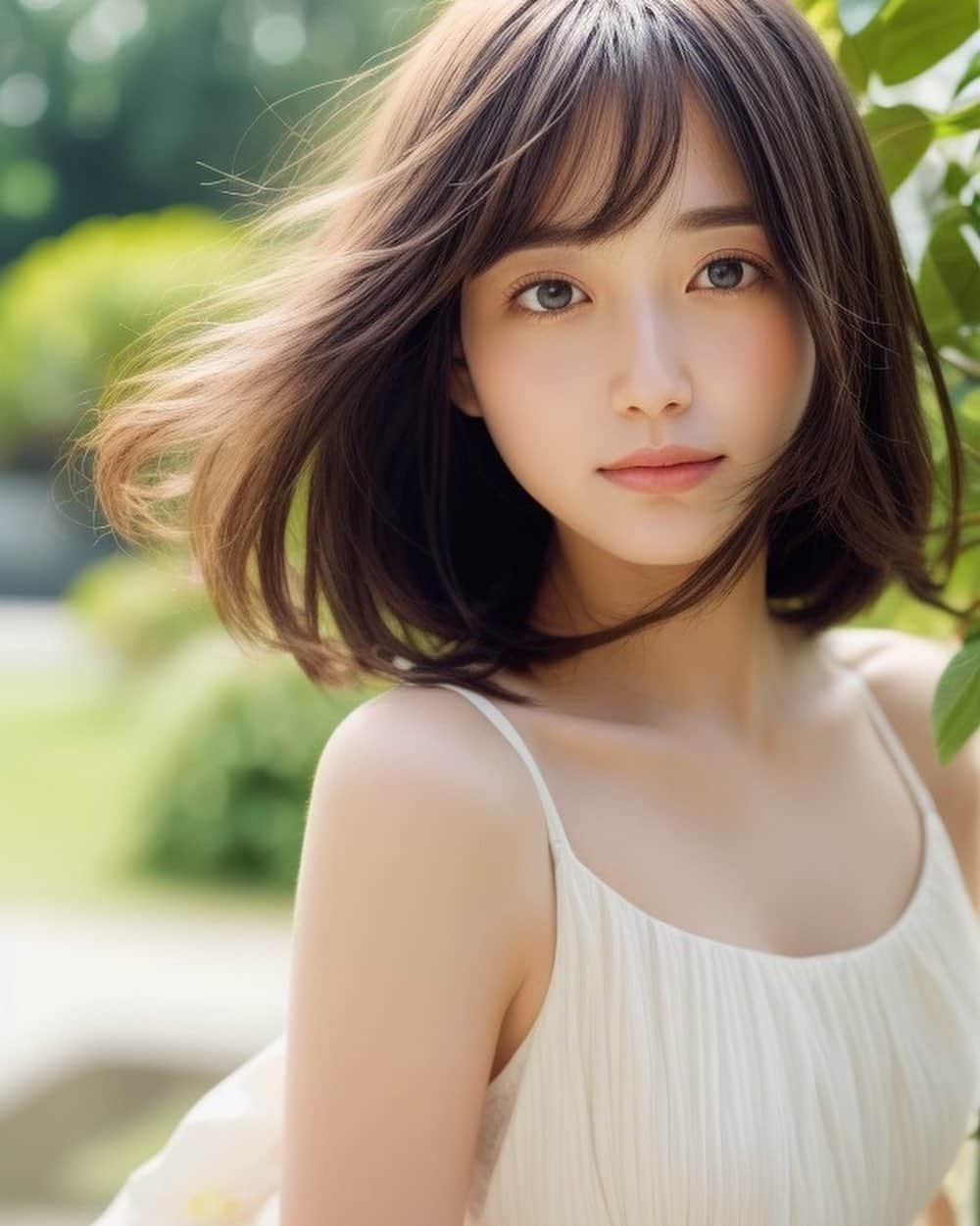 MIYUさんのインスタグラム写真 - (MIYUInstagram)「GRAVITY AIフォトスタジオを使って、 流行りの🤍🪽 AI画像を作ってみたよ📷 50種類のいろんなシーンを試せるから ...