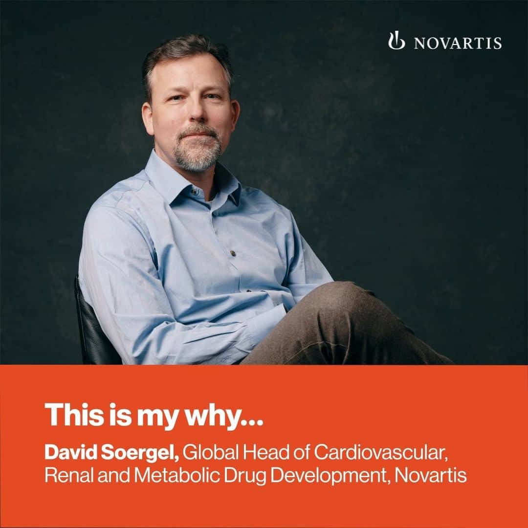 ノバルティスさんのインスタグラム動画 - (ノバルティスInstagram)「David comes to work every day to ...