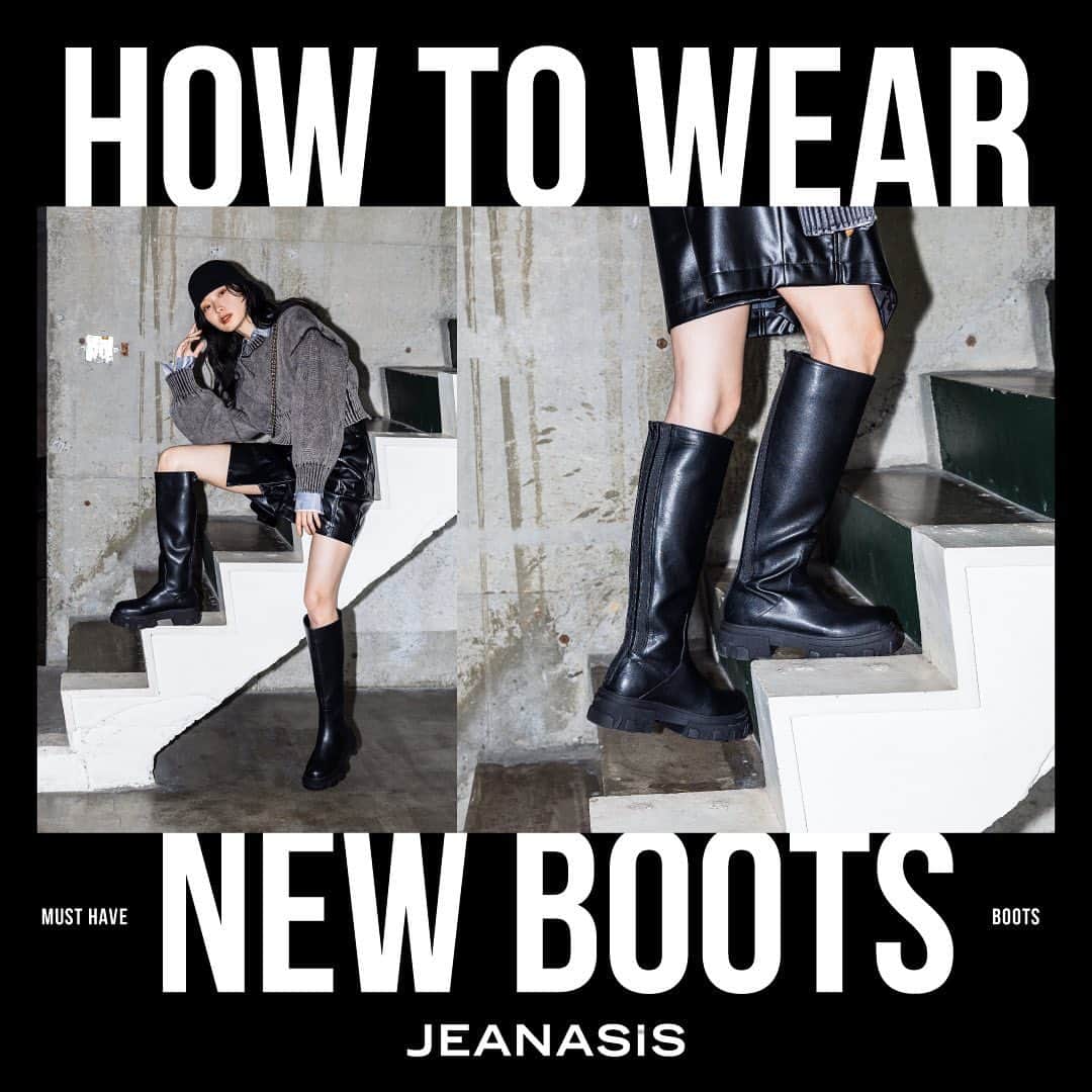 ジーナシスさんのインスタグラム写真 - (ジーナシスInstagram)「𝐻𝑜𝑤 𝑡𝑜 𝑤𝑒𝑎𝑟 𝑁𝐸𝑊 𝐵𝑂𝑂𝑇𝑆 ︎ ︎ ︎ ...