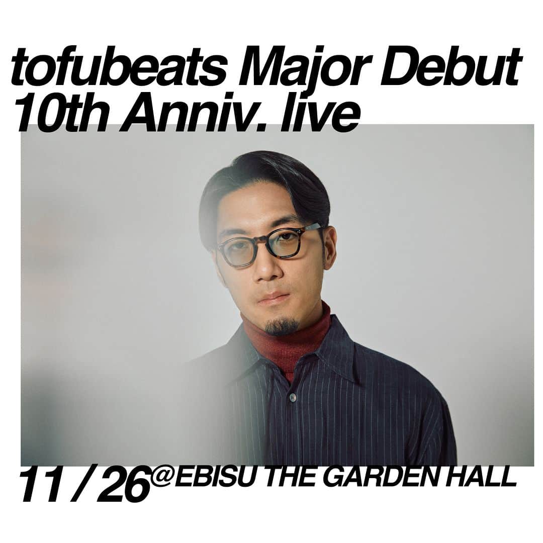 tofubeatsさんのインスタグラム写真 - (tofubeatsInstagram)「ひさびさの自前公演です！なんとオンラインライブを除けば5年ぶり！怖っ！*画像差し替えにつき再アップ ...