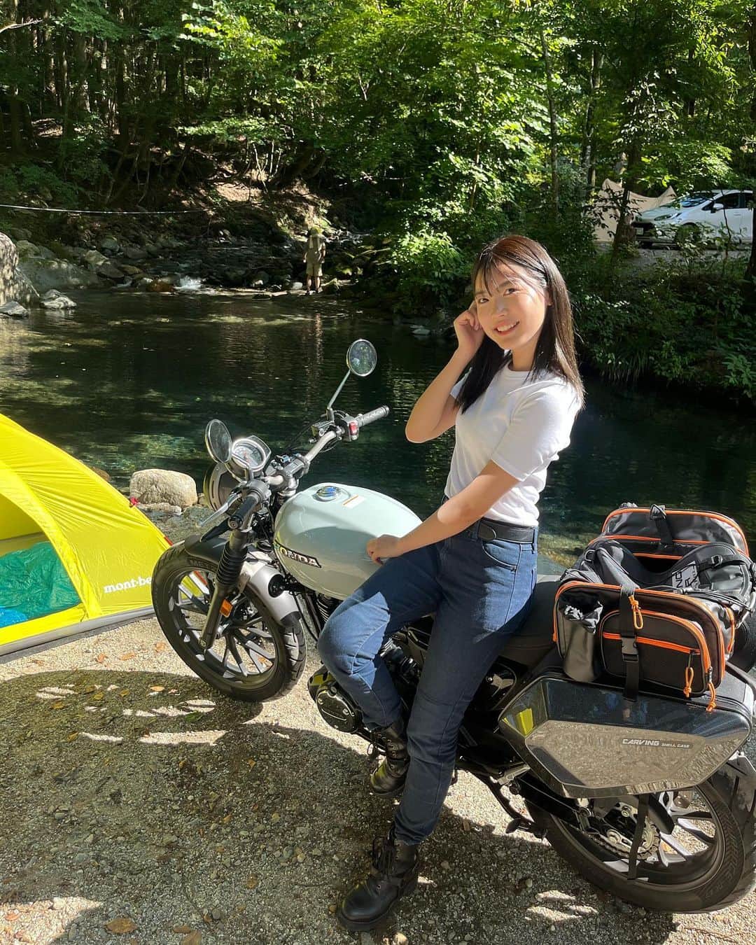 竹川由華さんのインスタグラム写真 - (竹川由華Instagram)「モーターサイクリスト11月号発売中 ︎ みんなゲットしてね ︎ #バイク ...