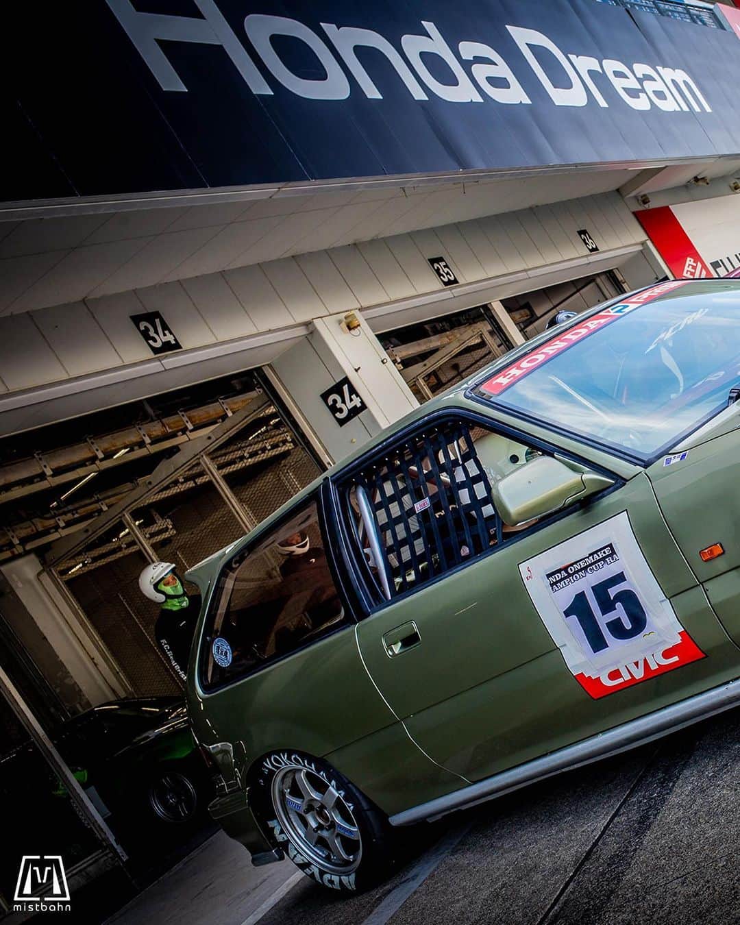 mistbahnさんのインスタグラム写真 - (mistbahnInstagram)「_ TOPGUN RACING Honda EF9 ...