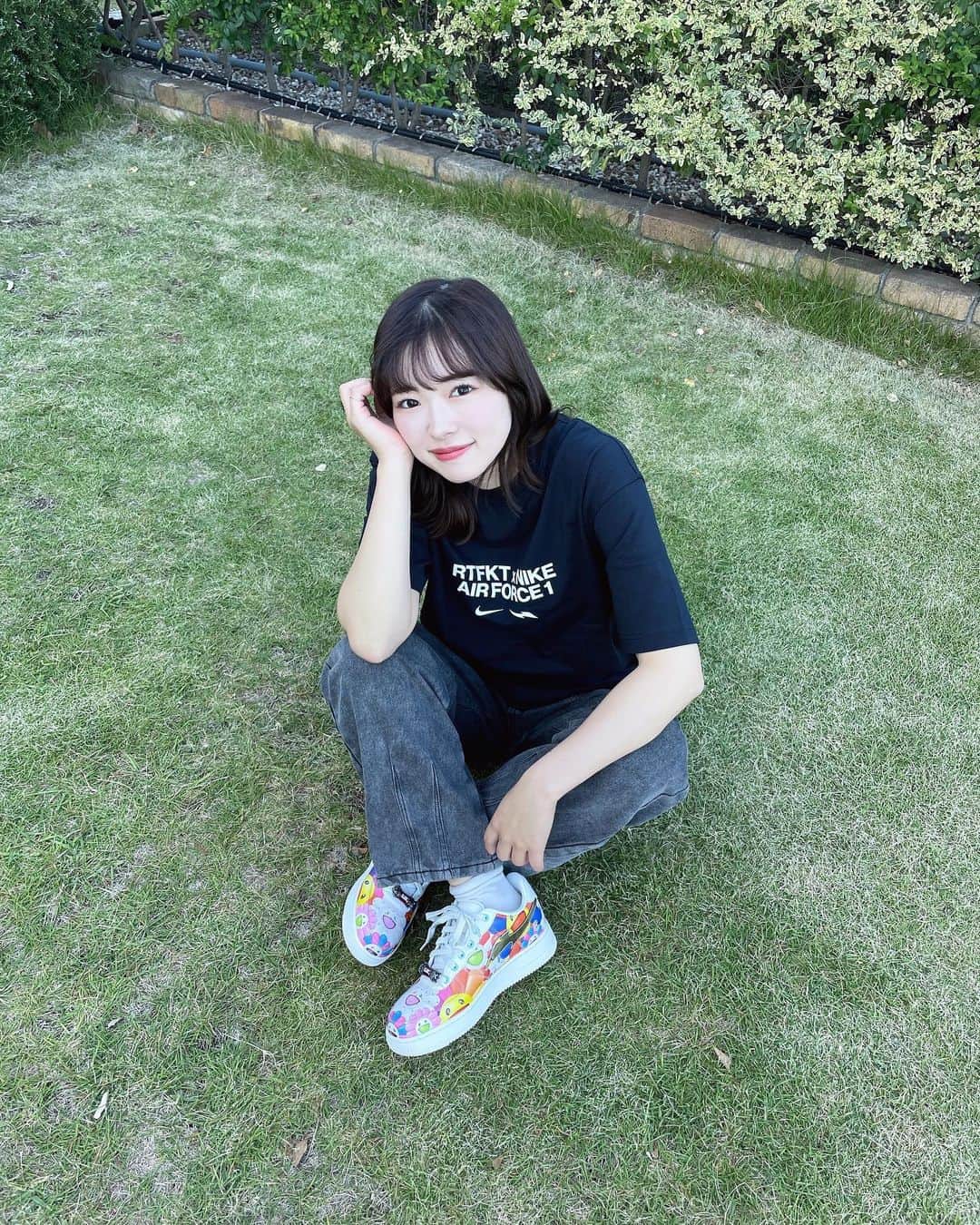 橋本紗奈さんのインスタグラム写真 - (橋本紗奈Instagram)「Favorite sneaker 👟🌼 @rtfkt x @nike ...